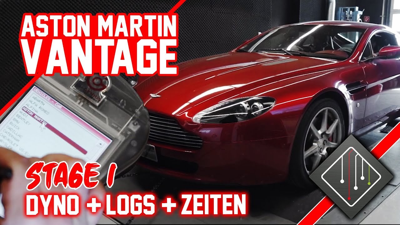 Aston Martin Vantage I Stage 1 | Tuning - Dyno - Tech Talk - 100-200 km ...
