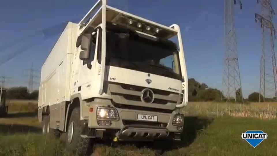 UNICAT Expedition Vehicle EX74 HDC - Mercedes Benz Actros 6X6 ...