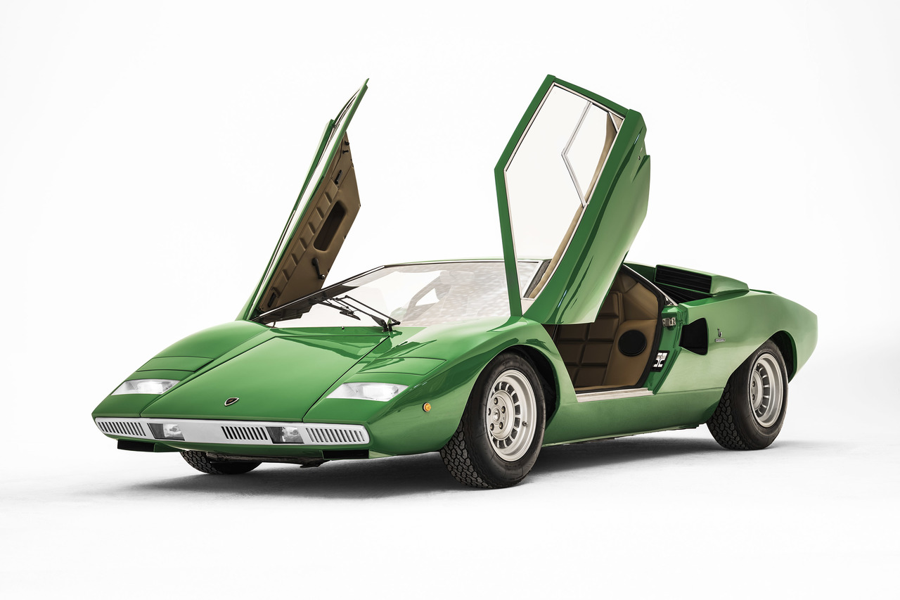 Die Design-DNA von Lamborghini hat ihren Ursprung im Countach – eine ...