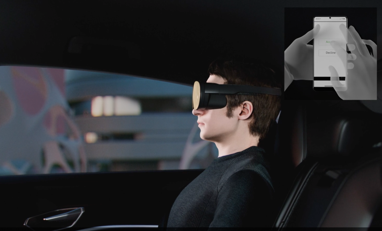 Animation zum neuen Audi Virtual Reality Entertainment "holoride ...