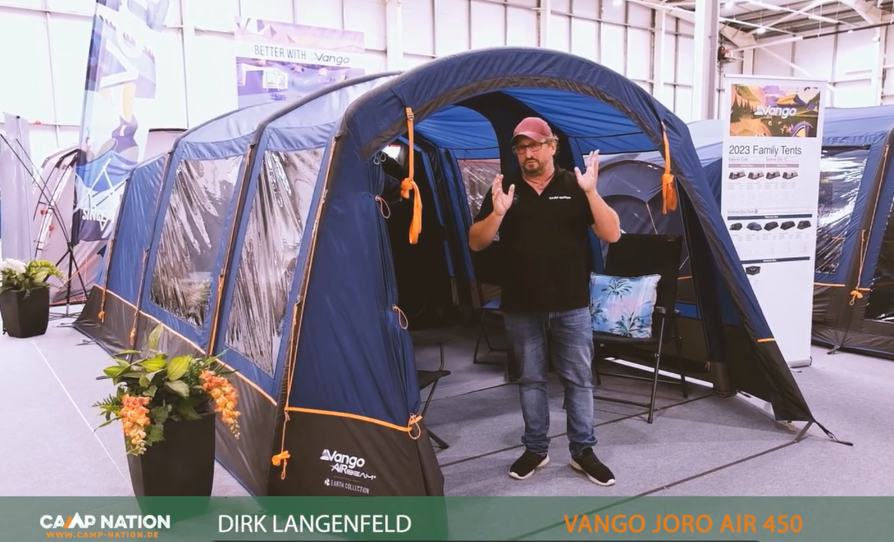 VANGO JORO AIR 450 - Vorstellung | motomovie.de