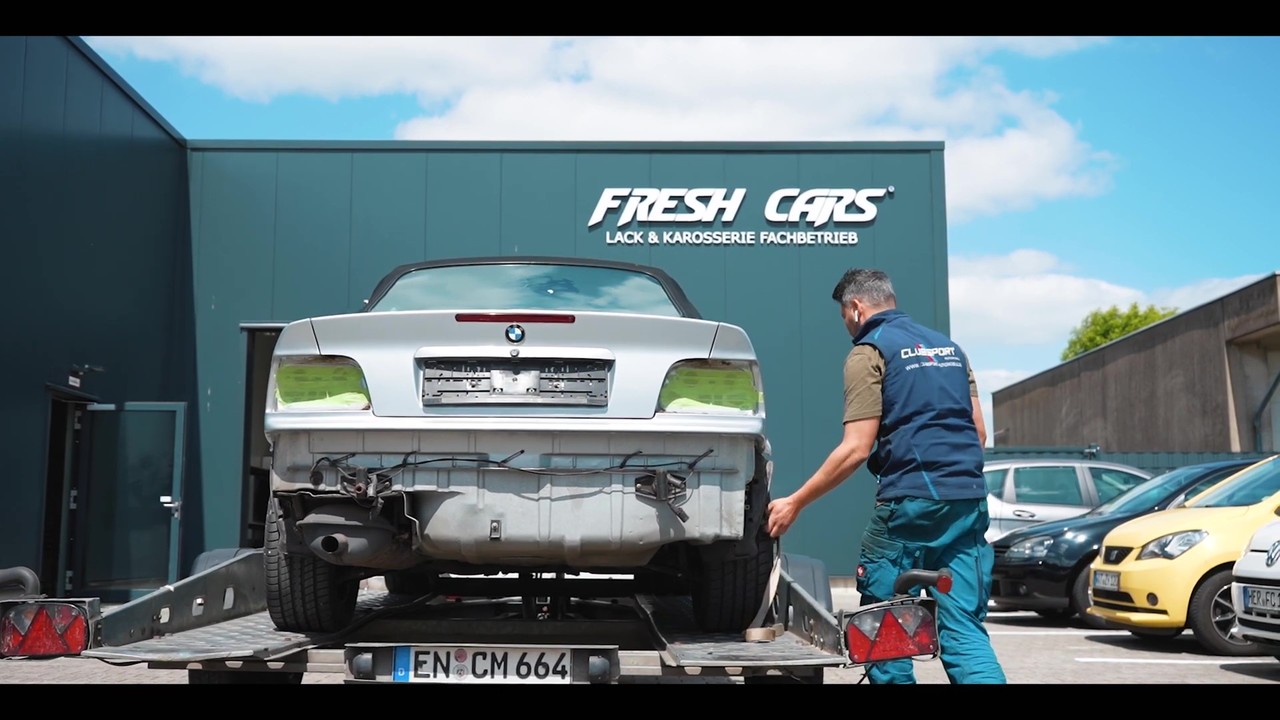 BMW E36 Cabrio wird lackiert| Zu Besuch bei Fresh Cars| Porsche 964| VW ...