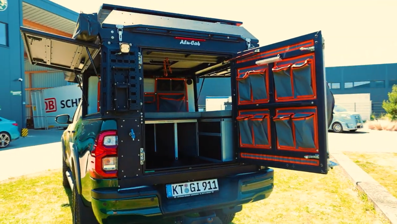 Upgrade deinen Camper mit diesem Innenausbau! | Alu-Cab Canopy Camper ...