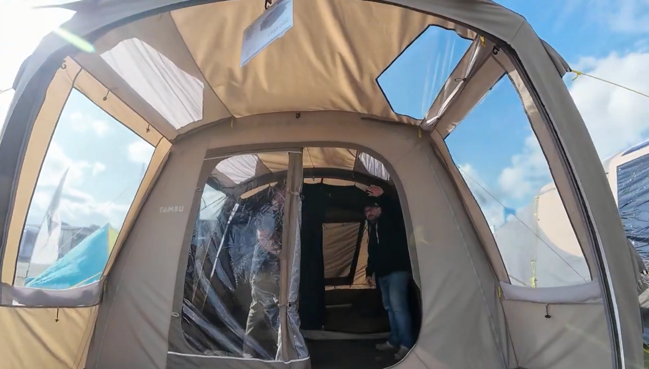 AMBU BISALA 4 (TC) - Der Frischluftgigant unter den Familienzelten ...