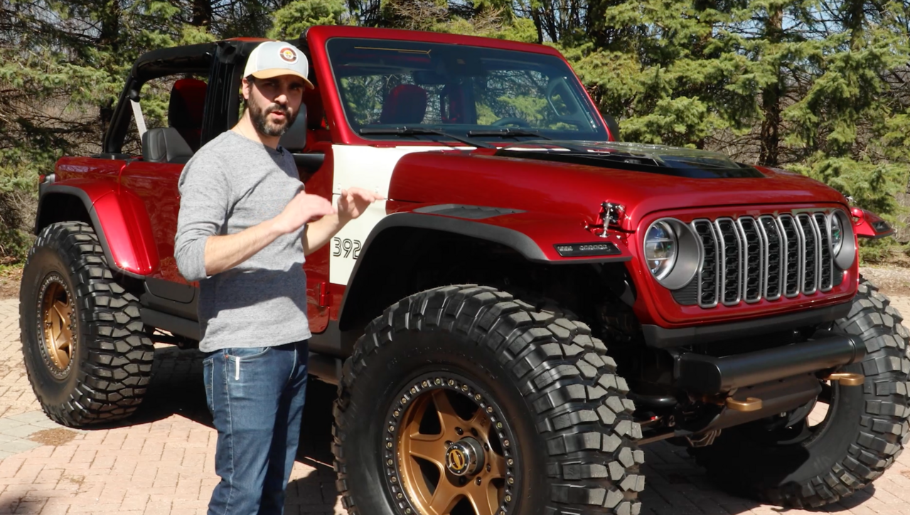 Jeep Easter Safari 2024: Jeep® Low Down Konzept – Walkaround mit Chris ...