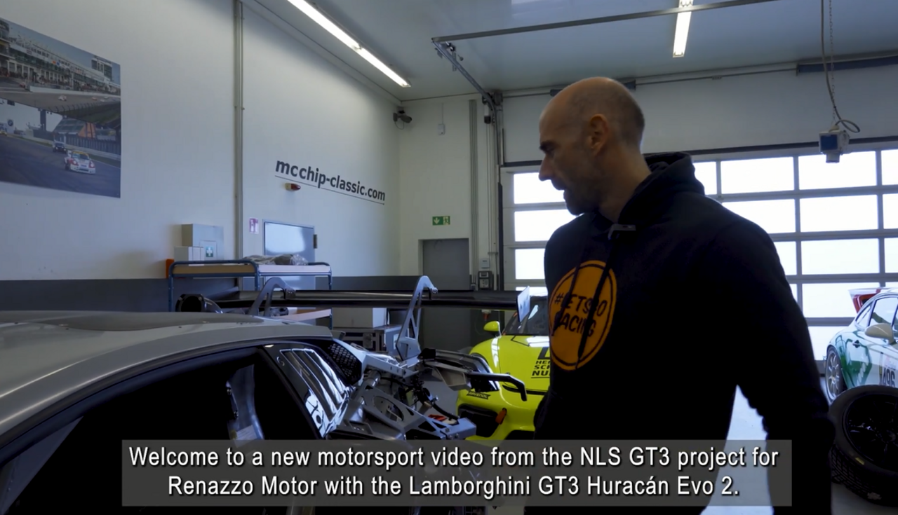 Vorbereitungen am Lamborghini Huracán GT3 EVO2 NLS 2024 - Teil 1 | ENG ...