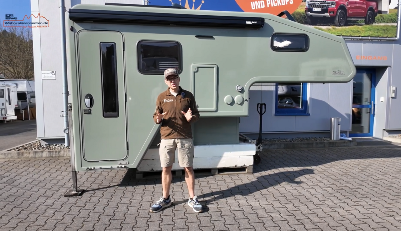 Wohnkabine Dutch Campers 245 aus 2021 - Ein Premium Pickup Camper für ...