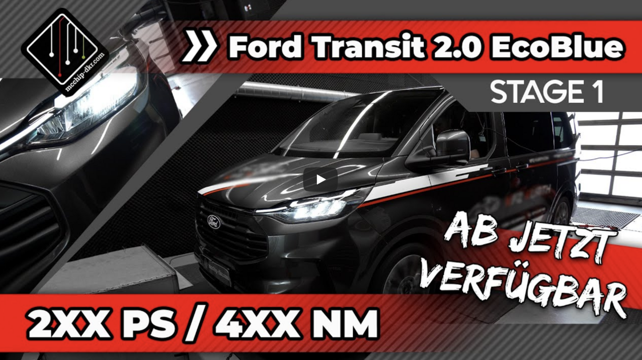 Ford Transit 2.0l EcoBlue (2025) | Software Stage 1 | 80-140 km/h ...